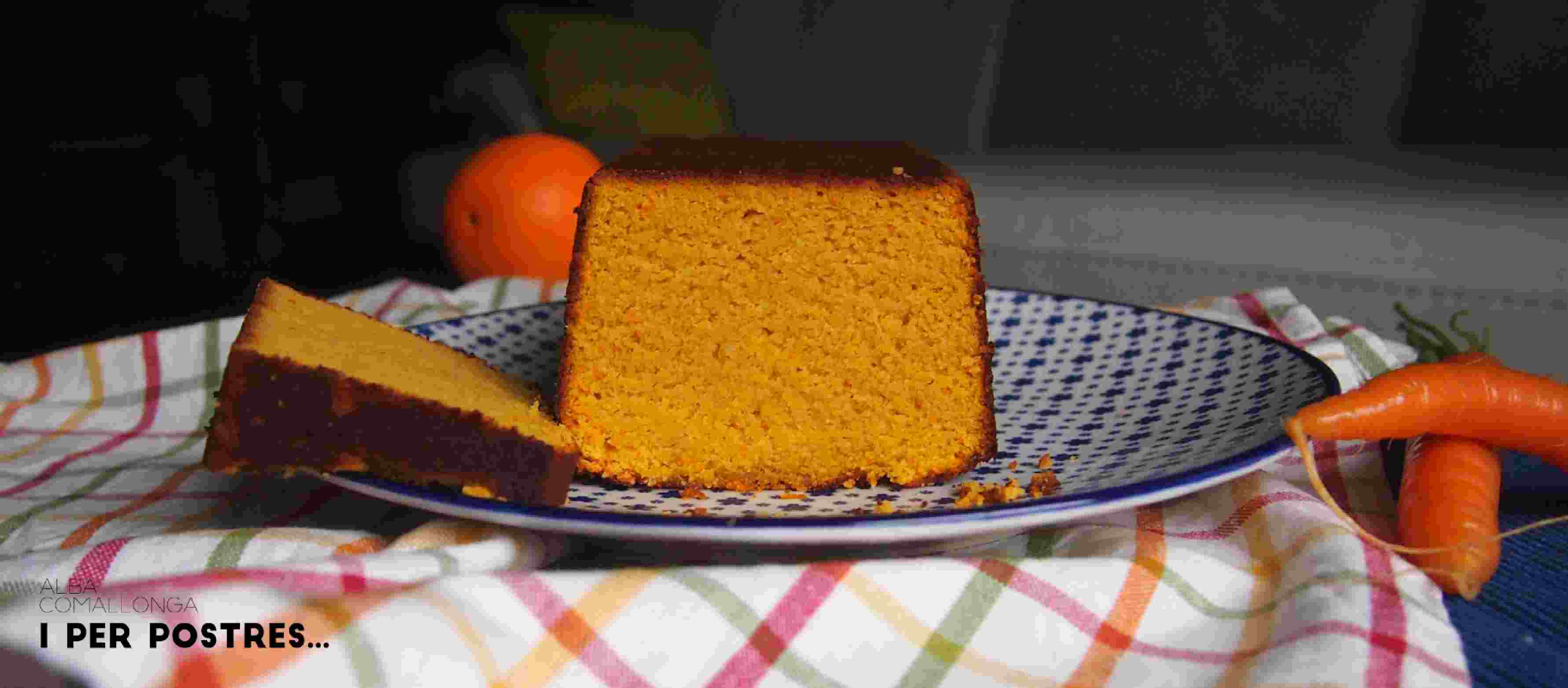 Pastís de pastanaga sense gluten - I per postres...